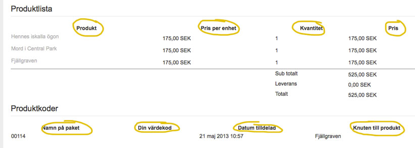 HikaShop Left Justify Table Headers In Orderpage HikaShop