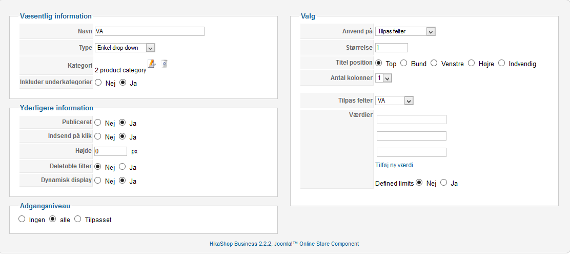 Hikashop Filter Not Working As Wanted Hikashop